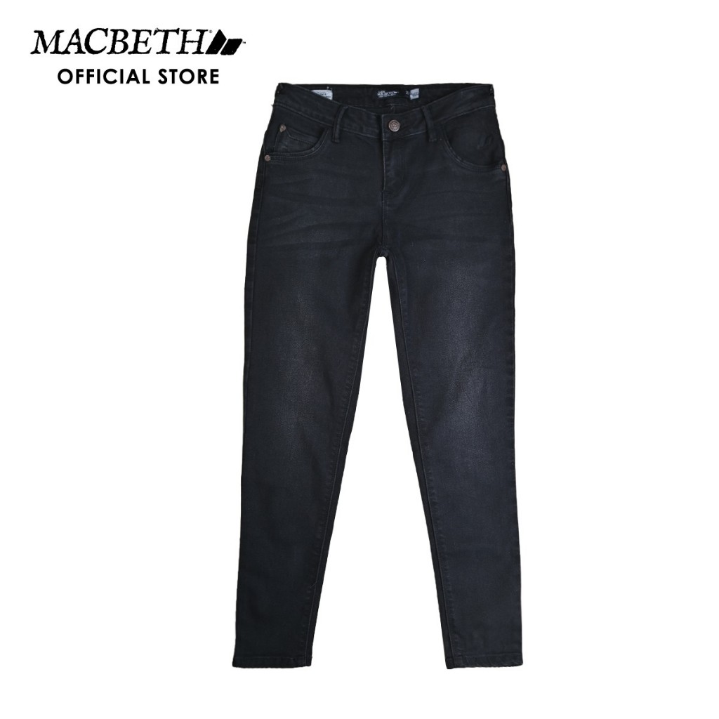 Lady Macbeth Denim Pants " Mid Waist Ankle Skinny " | Shopee Singapore