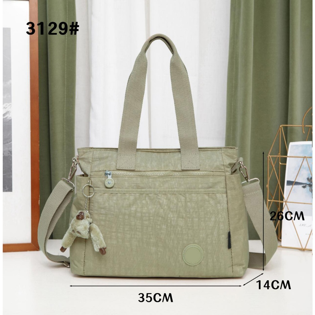 Korean Fashion Canvas Big Capacity Women Shoulder Bag Crossbody Bag ...