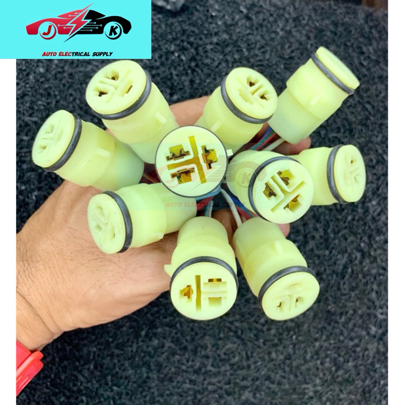 ALTERNATOR SOCKET TOYOTA WHITE 3 Terminal with Japan Wire High Quality ...