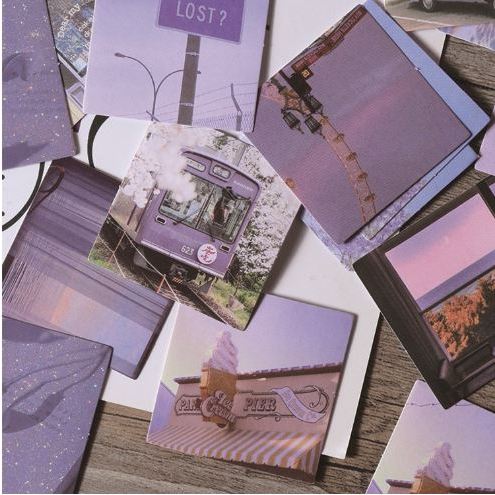 20PCS Random Sticker Scenery Sunset Couple Waterproof Sticker For ...