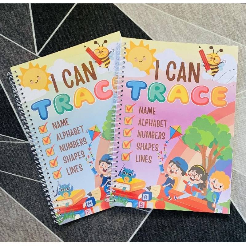 Personalized Tracing Pad for Kids (60 pages) | Shopee Singapore