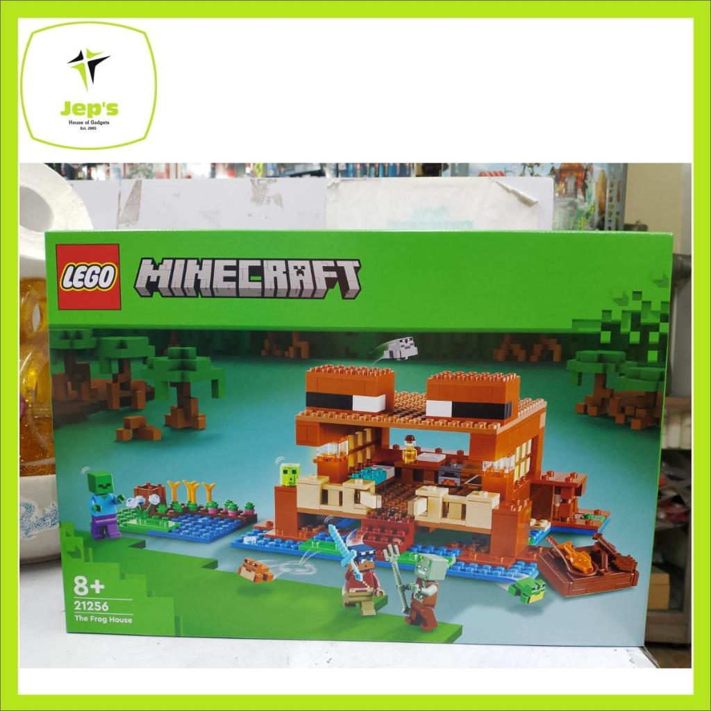 Lego Minecraft 21256 The Frog House (2024) | Shopee Singapore