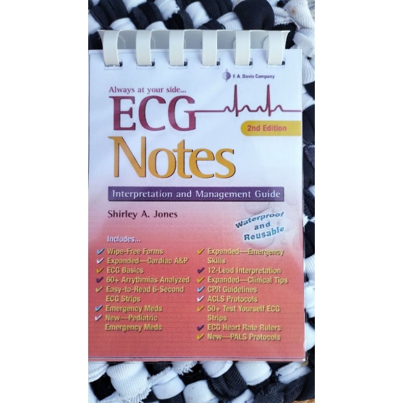 ECG notes 2nd edition pocket notes | Shopee Singapore