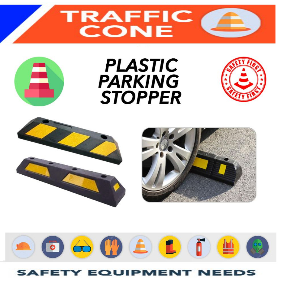 Heavy Duty Rubber Parking Stopper/Parking Limiter/Car Parking Wheel ...