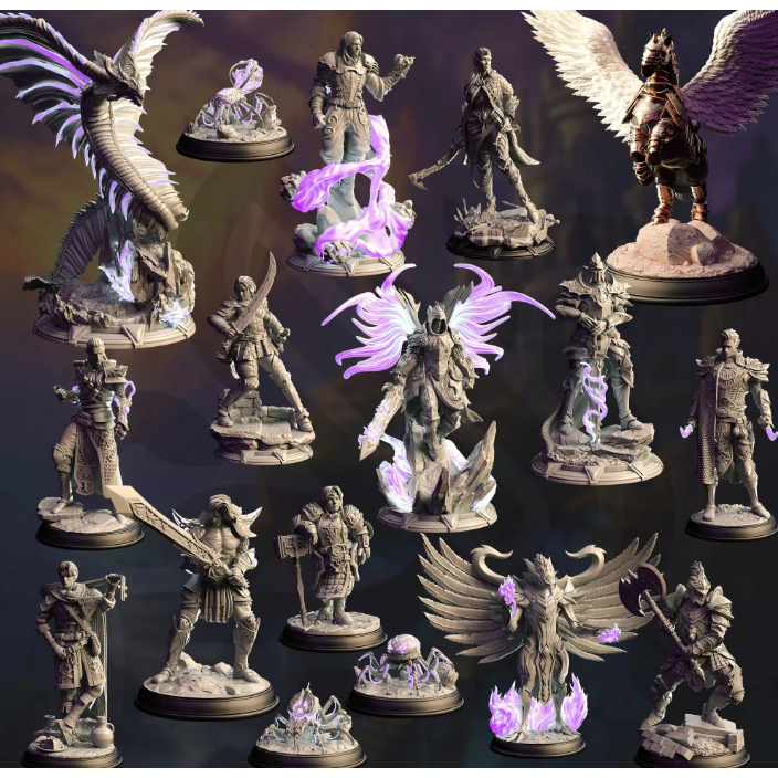 Arcane Skies by DM Stash miniatures DND tabletop minis May 2023 ...