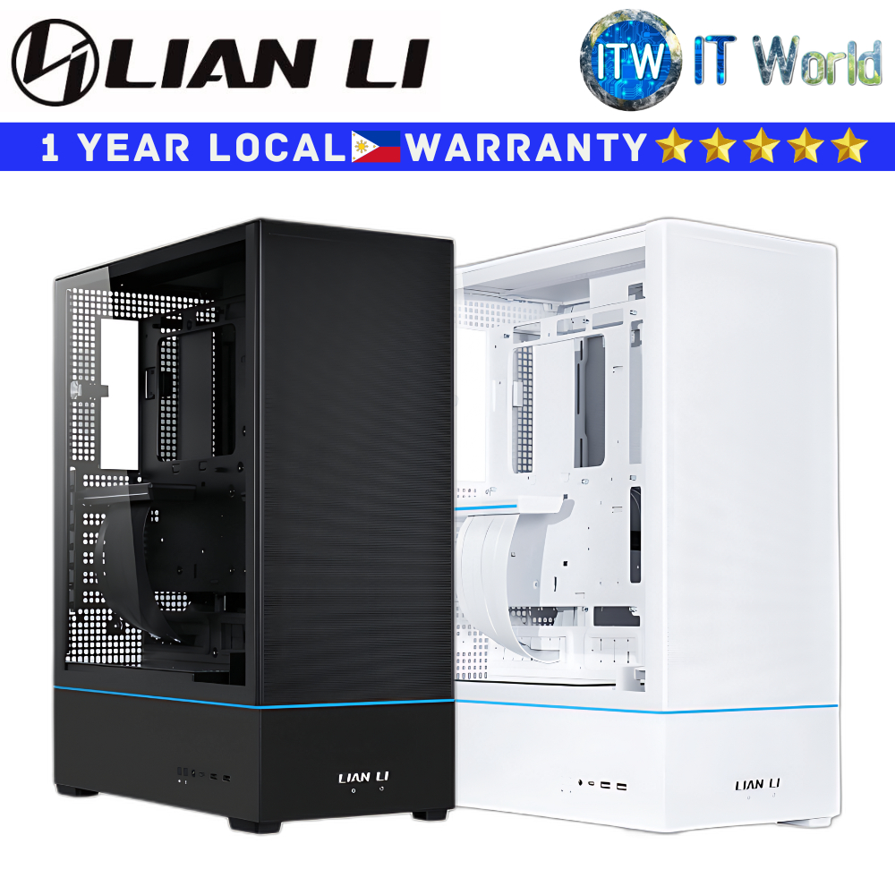 Lian Li Computer PC Case SUP01 Small Tower Case Tempered Glass (Black ...