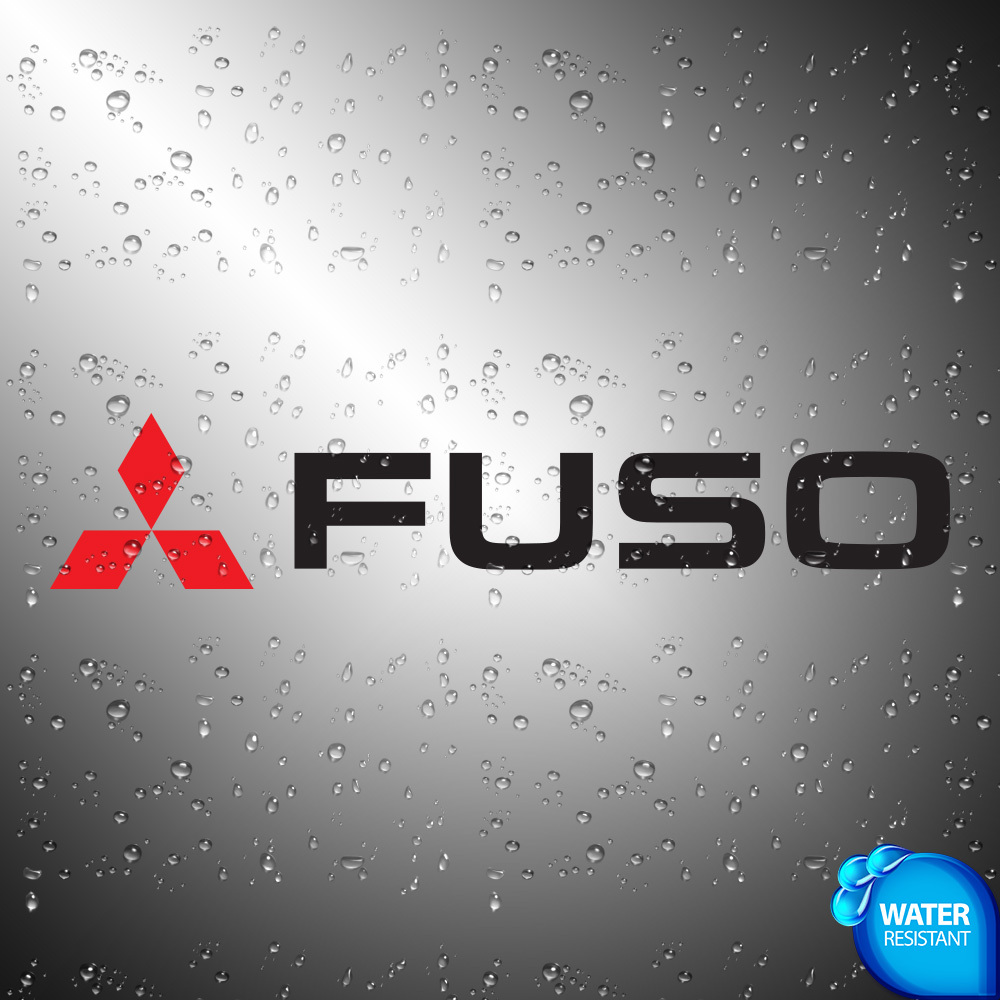 Stickers | 1X Mitsubishi FUSO CANTER | Decals | Vinyl Weather Proof ...