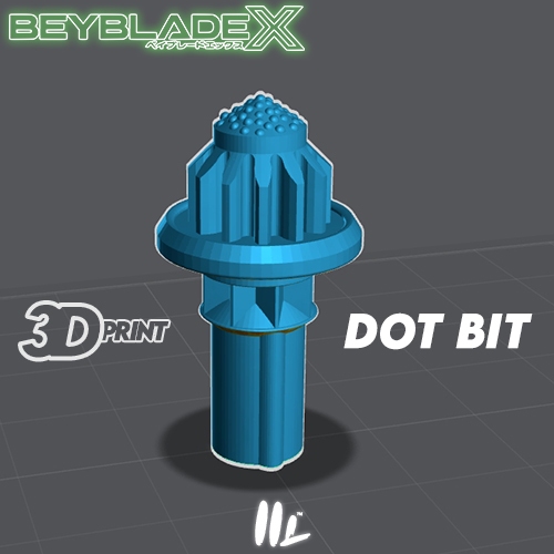 [Beyblade-X] DOT bit 3d Printed bit | Shopee Singapore