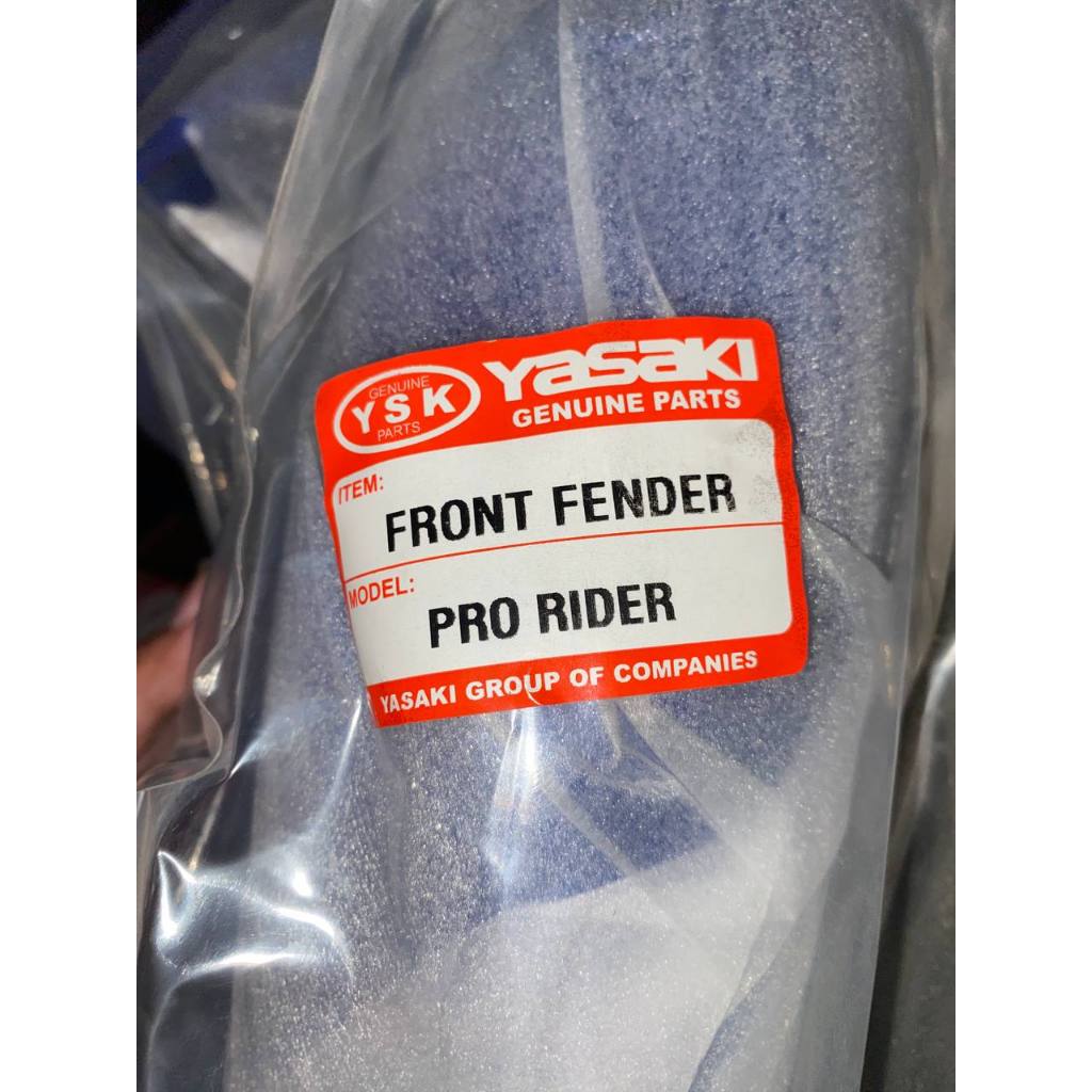 YASAKI BRAND FRONT FENDER for PRO RIDER | Shopee Singapore