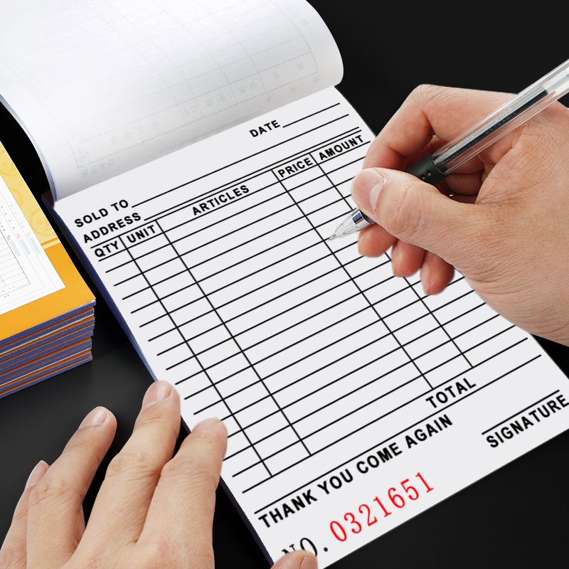 Temporary Resibo With Carbon Delivery Receipt 50/60 Page Business Order ...