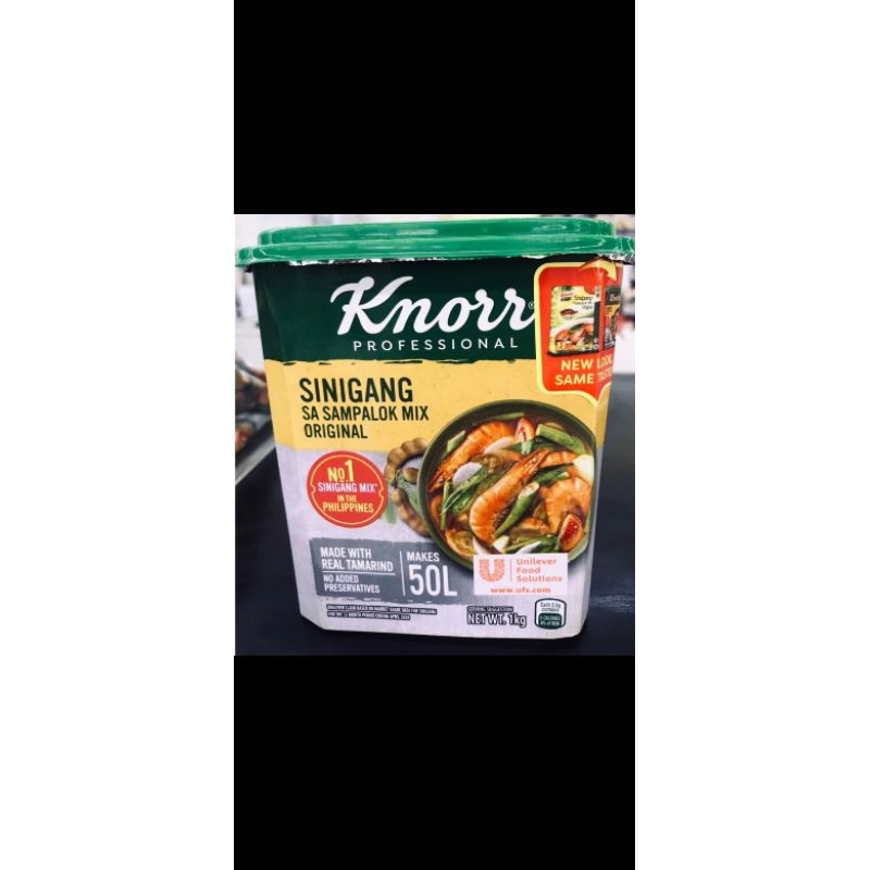 Knorr Sinigang sa Sampaloc Mix Tamarind Soup Mix Powder 1kg | Shopee Singapore
