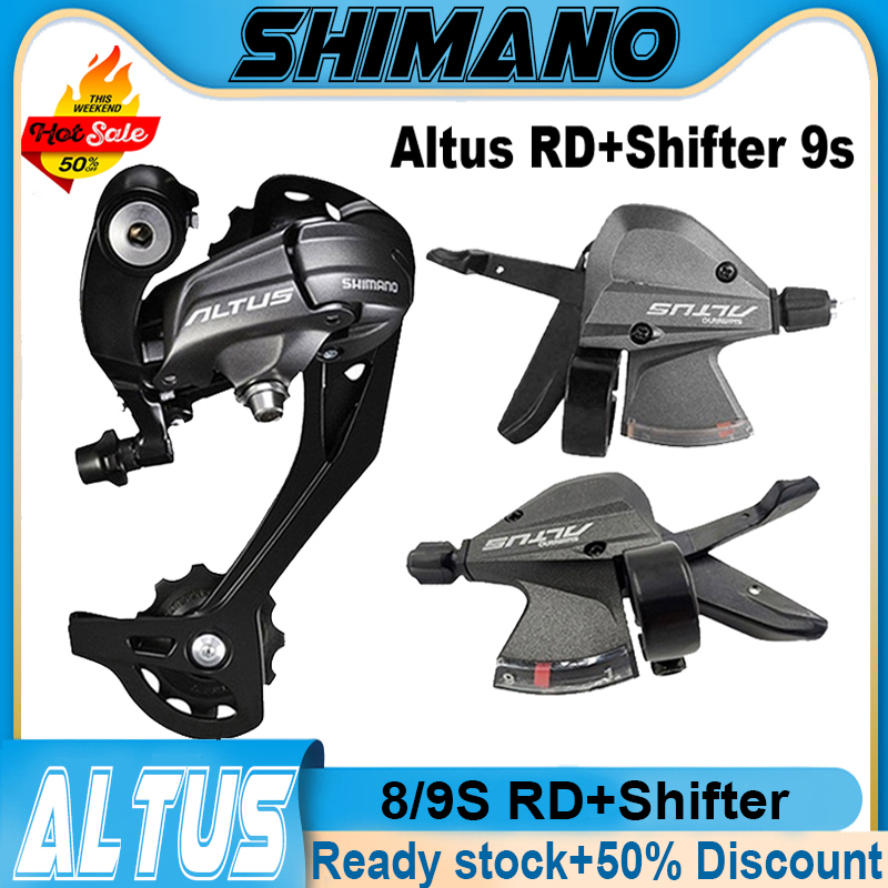 Shimano Altus RD 9speed M370 Shifter 9S M370 Rear Derailleur 45T Mtb RD Shifter 9Speed Bike ...
