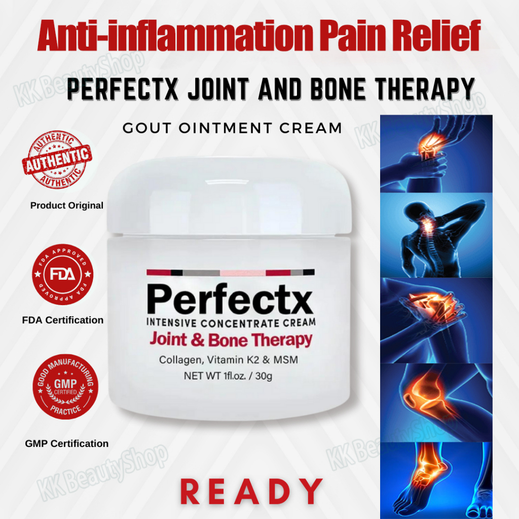 30g Perfectx Joint And Bone Therapy Cream Gout Ointment Joint Knee ...