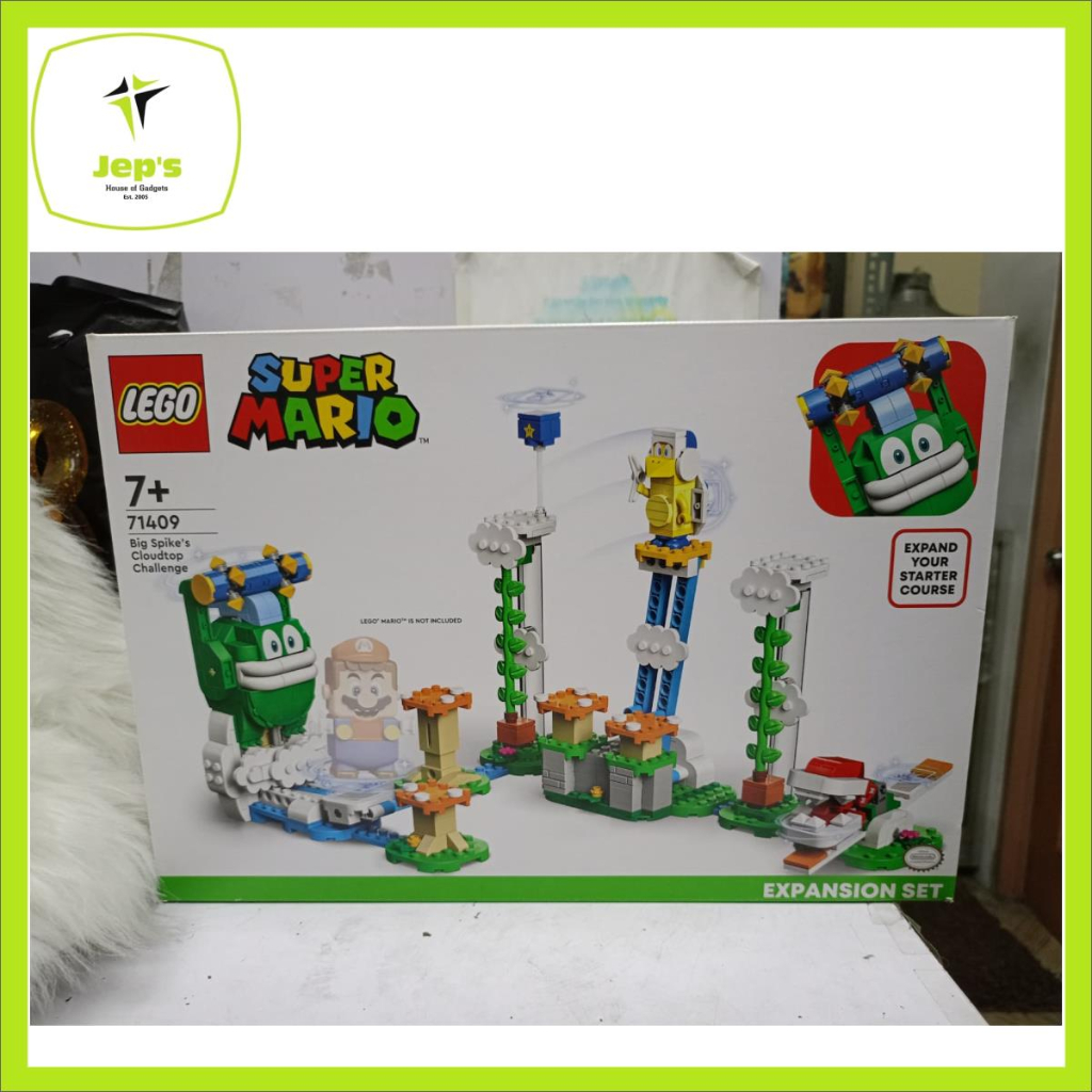 Lego Super Mario 71409 Big Spikes Cloudtop Challenge Expansion Set ...
