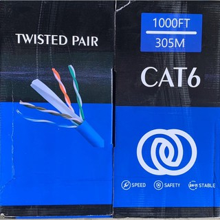 COMLINK CAT6 UTP CABLE INDOOR/OUTDOOR SOLID CCA ETHERNET LAN CABLE PER ...