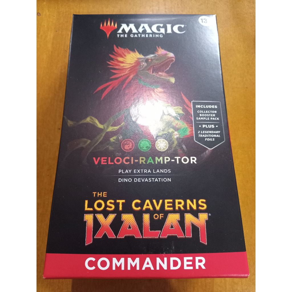 MTG Veloci-ramp-tor The Lost Caverns of Ixalan Commander Deck Magic ...