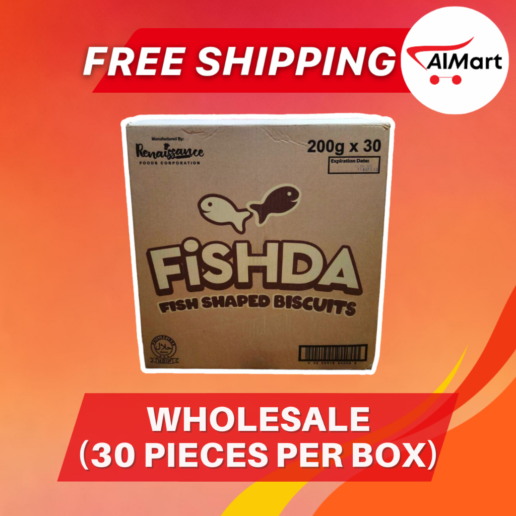 TOP NOTCH FISHDA CHOCO N' VANILLA BISCUIT (200 GRAMS) (30 PIECES PER ...
