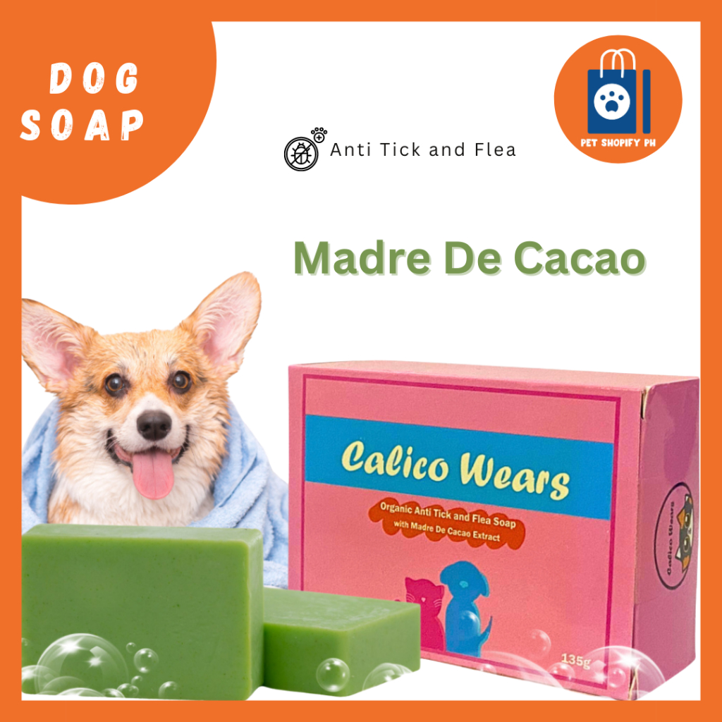 Calico Wears Anti Tick and Flea Soap Citronella with Madre De Cacao ...