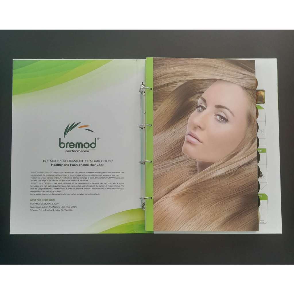 Bremod Performance Updated Hair Color Chart | Shopee Singapore