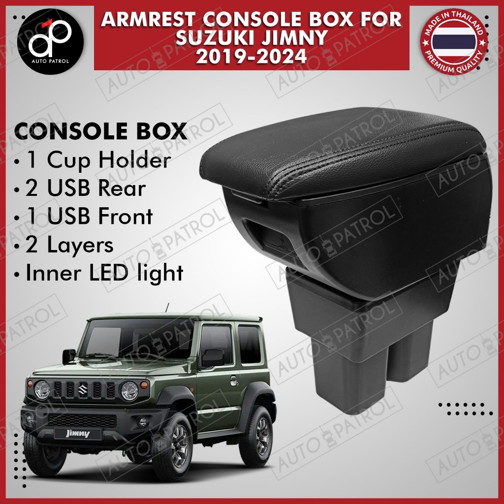 SUZUKI JIMNY 2019-2023 Jb74 Arm Rest Armrest Console Box/Refitting Car ...
