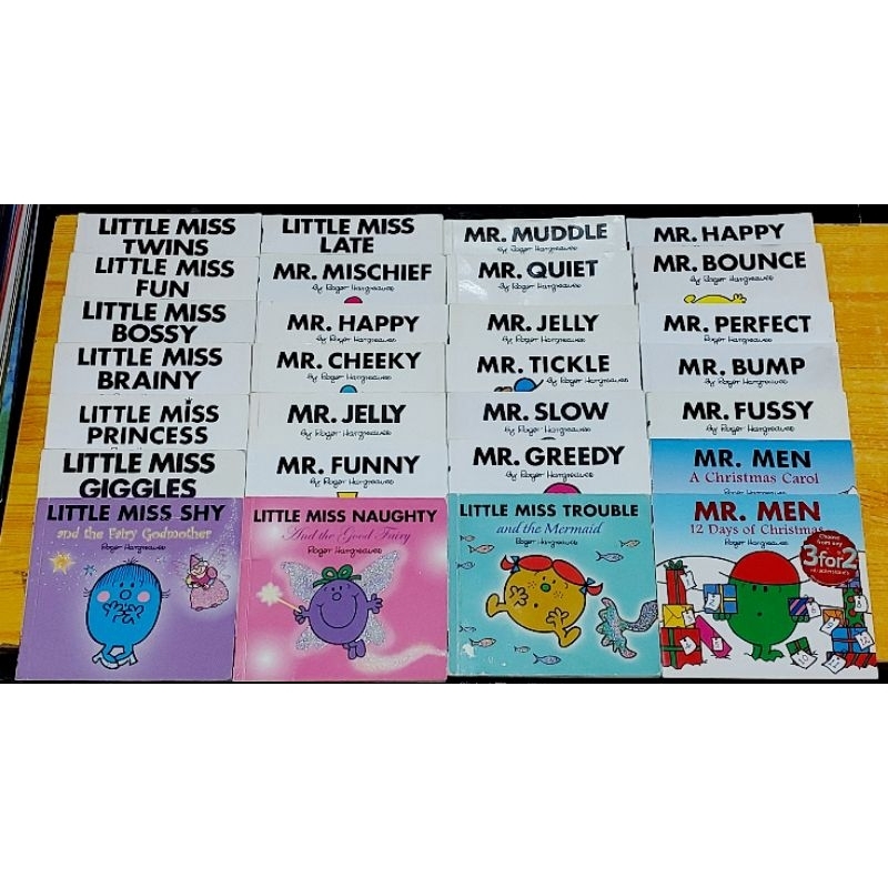 Little Miss | Mr Men Storybook series | Shopee Singapore