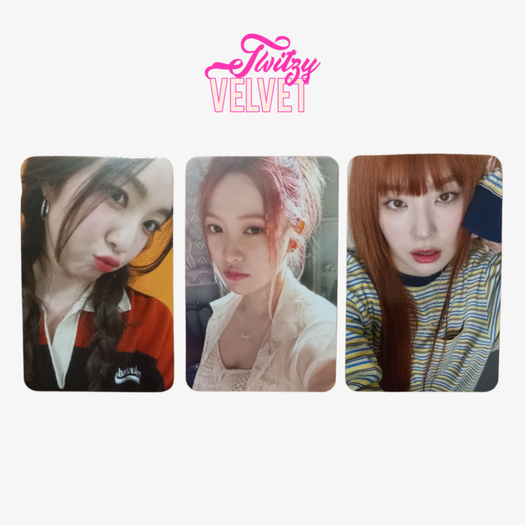 OFFICIAL Red Velvet Cosmic Soundwave POB Photocard Irene Seulgi Yeri ...