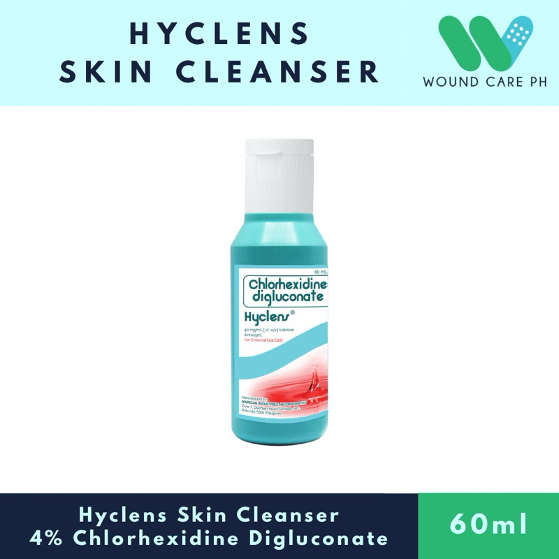 Hyclens Skin Cleanser 4% Chlorhexidine digluconate 60 ml | Shopee Singapore