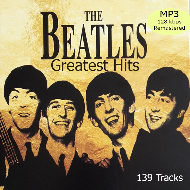 The Beatles Greatest Hits 139 Tracks 192kbps Mp3 music CD | Shopee ...