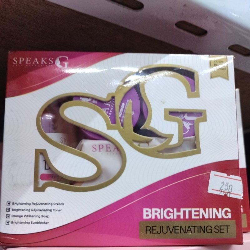 Speak G Rejuvenating Set ( New Packaging) | Shopee Singapore