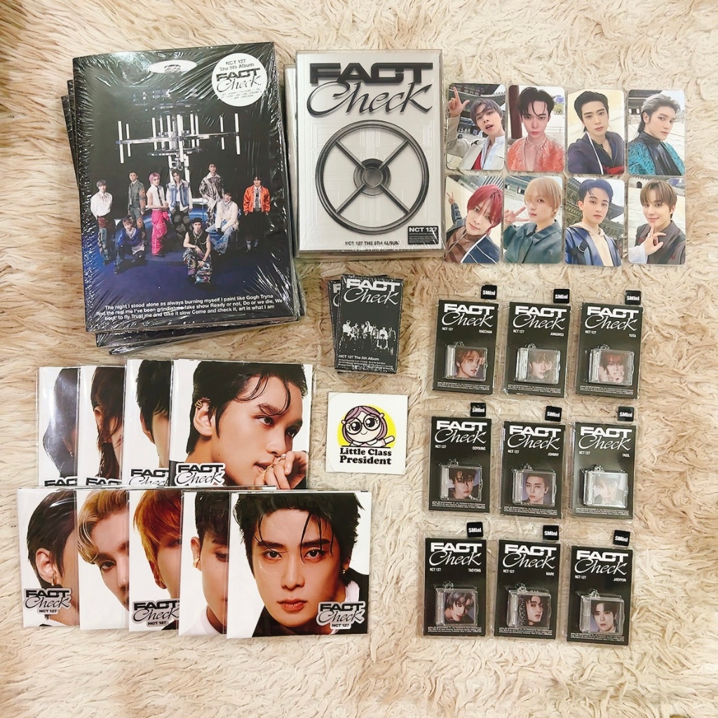 NCT 127 Fact Check Album (Sealed & Official) | Shopee Singapore