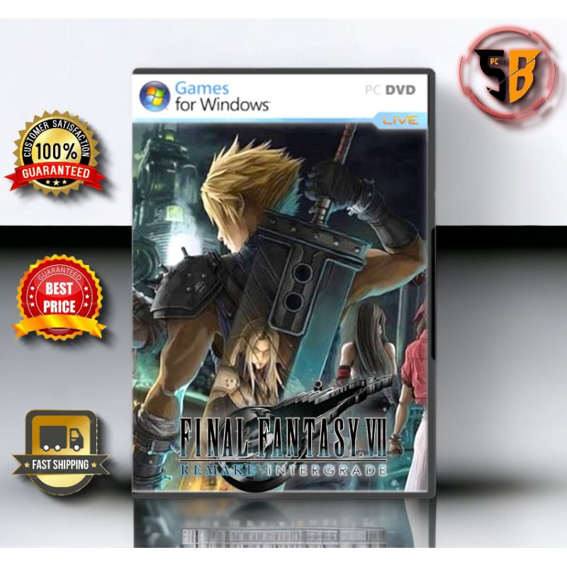 PC Laptop Video Game FFVII Final Fantasy VII Remake Integrade +DLCs USB ...