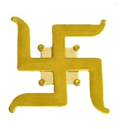 TNT Swastik Sticker - Gold - 3D - Door/Wall - For Good Luck - From ...