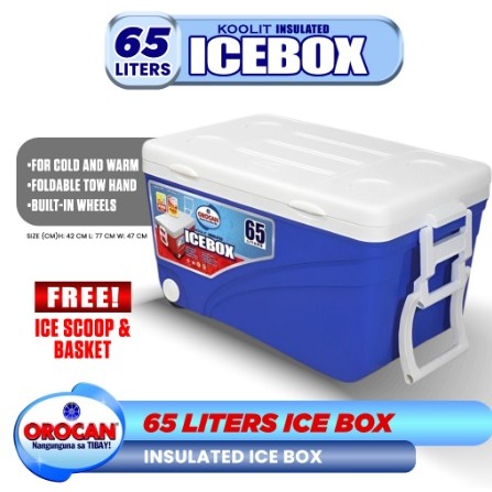 Orocan Ice Box 65L Insulated Icebox Ice Chest (RANDOM COLOR) | Shopee ...
