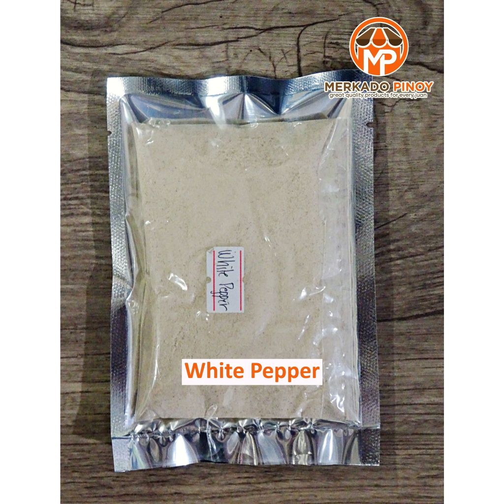 Merkado Pinoy Premium White Pepper Powder 50g | Shopee Singapore