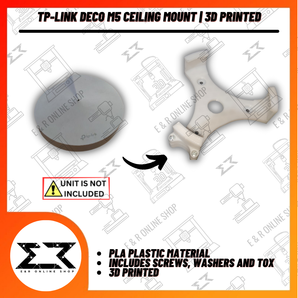 TP-L1NK Deco M5 Ceiling Mount 3D Printed | Shopee Singapore