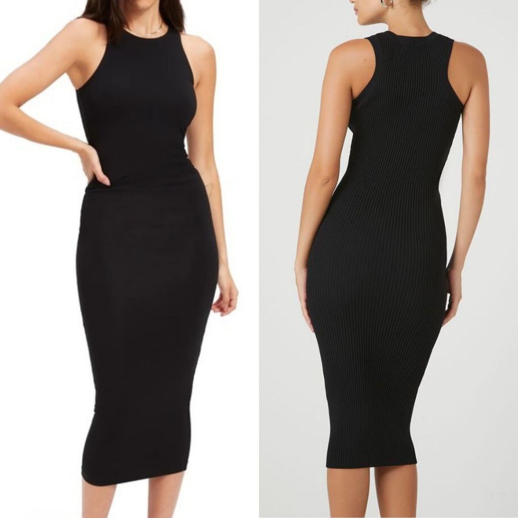 Sunkissed Co. SELENE Tank Type Free Size Midi BodyCon Dress / Bandage ...