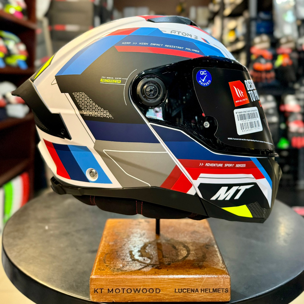 MT Helmet Atom 2 Modular Dual Visor w/ Free Extra Clear Visor | Shopee ...