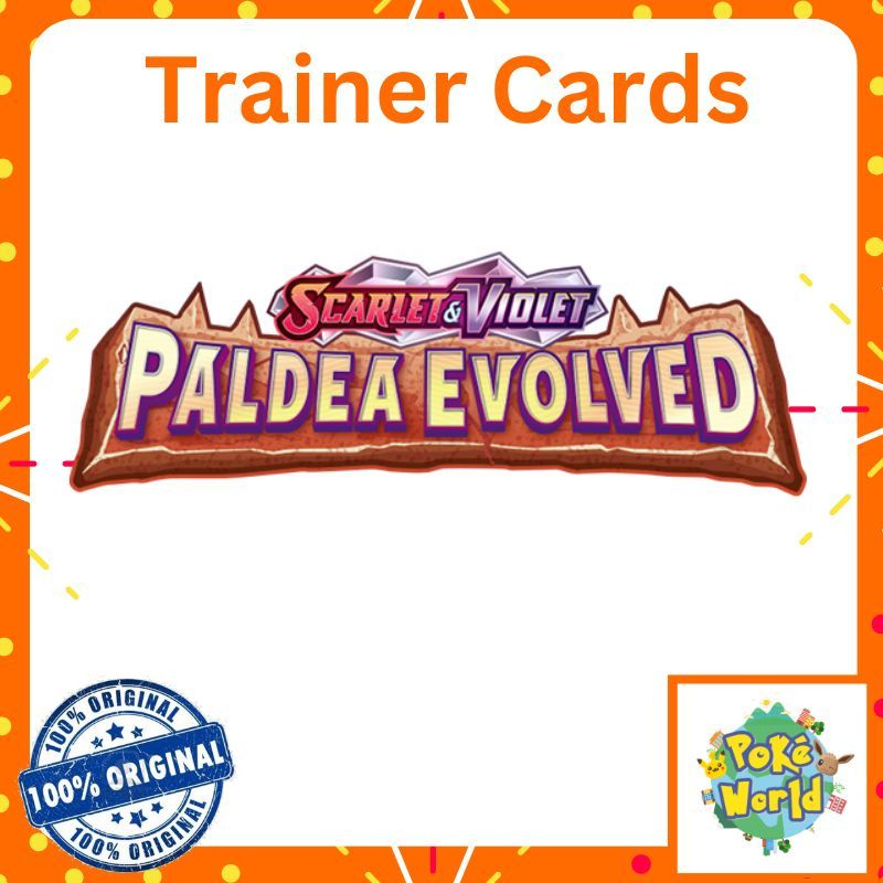 Trainer - Paldea Evolved Trainer Singles - Scarlet & Violet Pokemon TCG ...