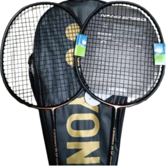 YONEX Carbon Fiber yonex Badminton Racket 【2 raketa badminton ...