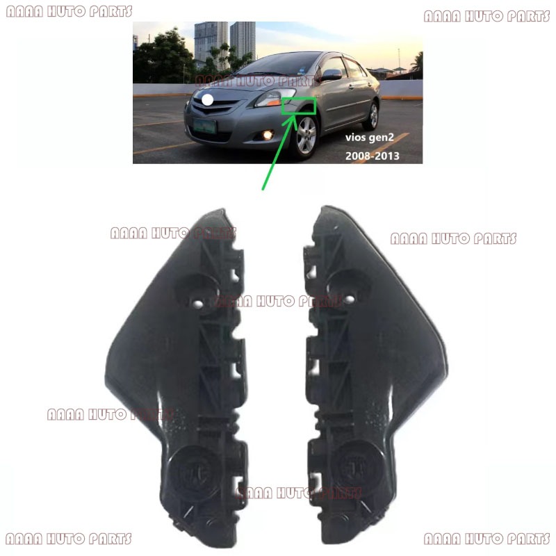 front bumper bracket support for TOYOTA VIOS gen2 2008 2009 2010 2011 2012 2013 | Shopee Singapore