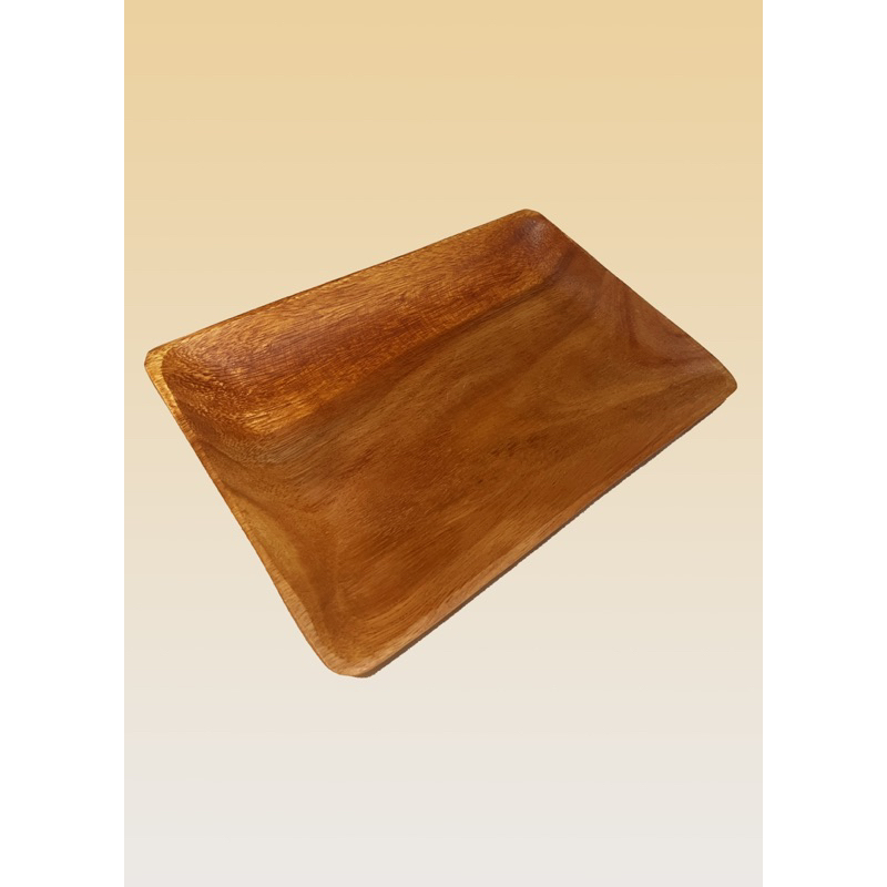 Wooden Rectangular Plate (8x11 inches) | Shopee Singapore