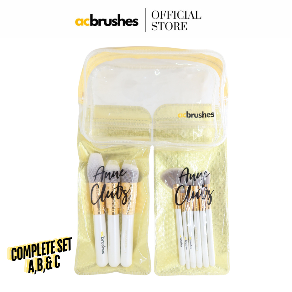 Anne Clutz Ultimate Beginner Brushes Classic and New Logo Big, Small ...