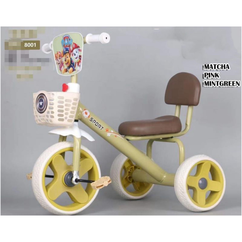 Baby Tricycle 3 Wheels Trolley Bike Kids Tricycle baby bike | Shopee ...