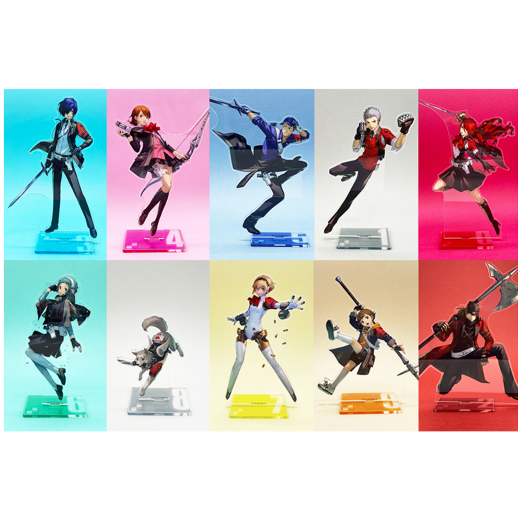 Persona 3 Reload - New Uniform Character Acrylic Stands (Official ...