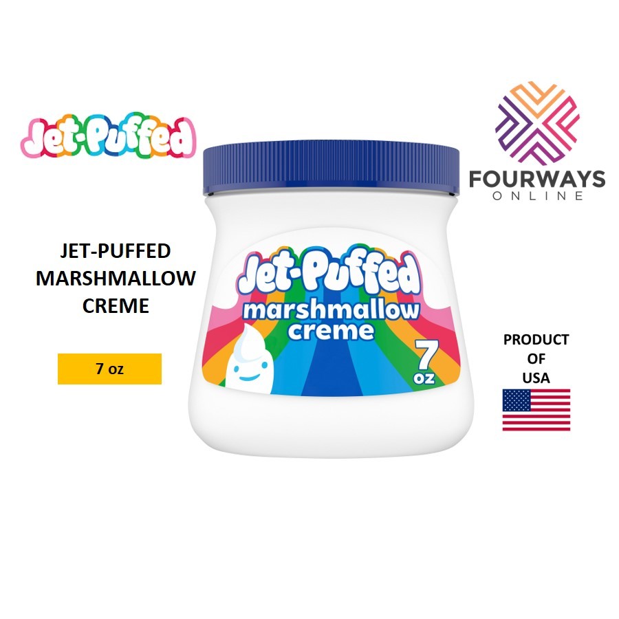 Jet-Puffed Marshmallow Creme 7 oz | Shopee Singapore