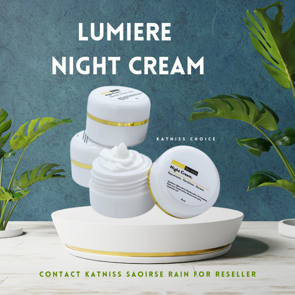 AUTHENTIC LUMIERE NIGHT CREAM ANTI MELASMA ANTI PIMPLE EFFECTIVE ...