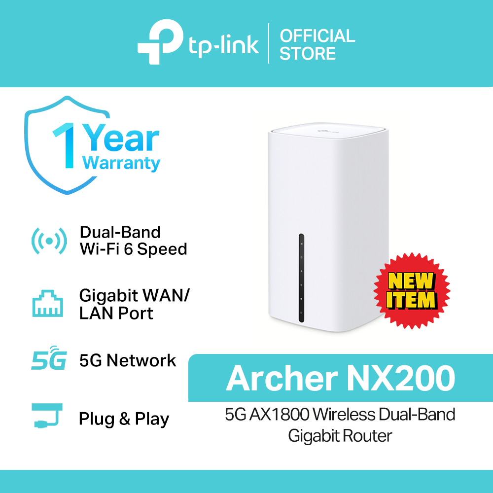 TP-Link | Archer NX200 | 5G | AX1800 | Wi-Fi 6 Wireless | Dual-Band ...