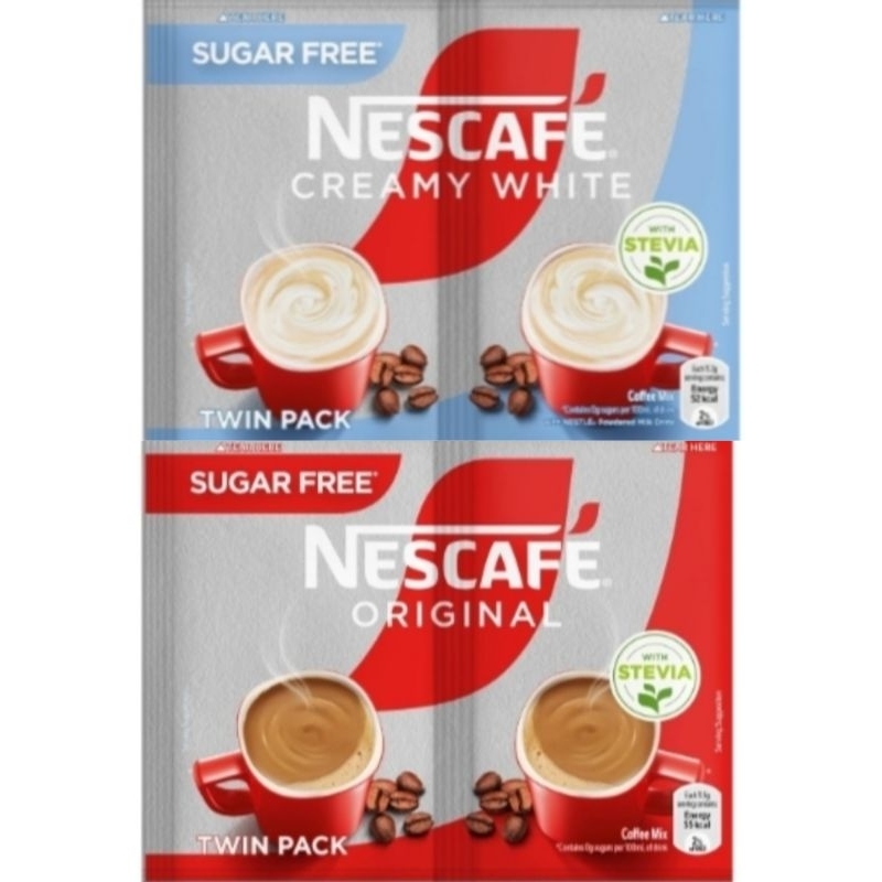 Nescafe Creamy White and Sugar Free ( 23gx10s) | Shopee Singapore