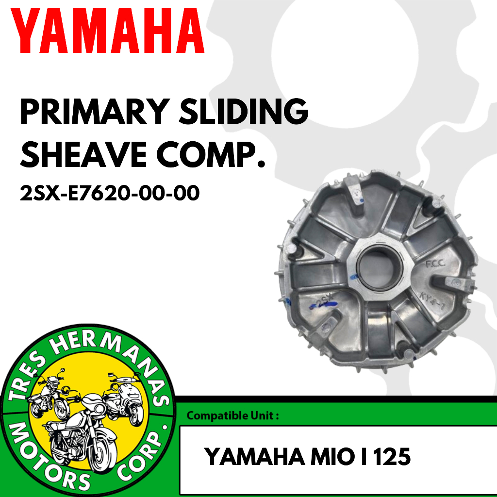 PRIMARY SLIDING SHEAVE COMP. FOR YAMAHA MOTORCYCLE : MIO I 125/MIO GEAR ...