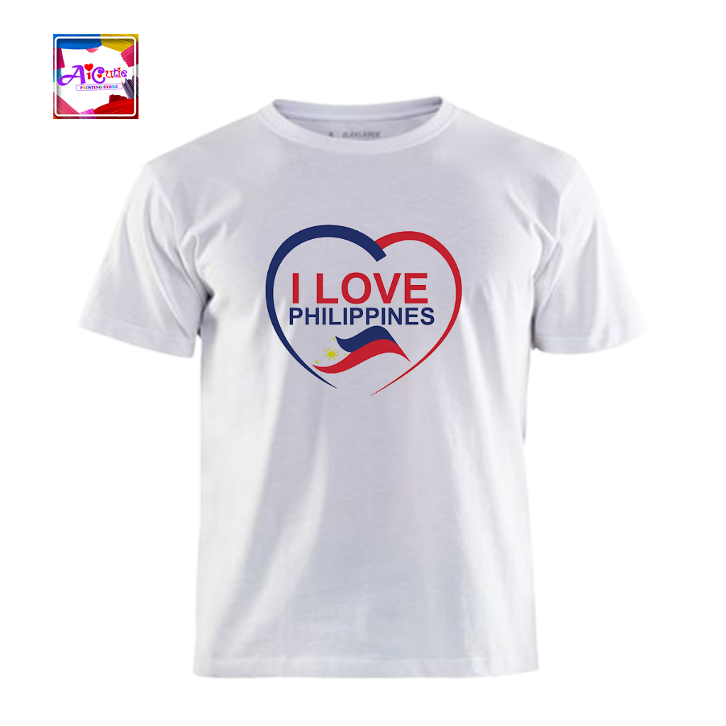 I LOVE PHILIPPINES PUSO TSHIRT DESIGN - AVAILABLE ALL SIZES FROM KIDS ...